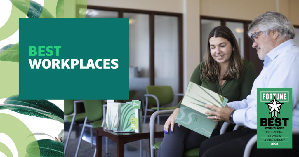 Grow Financial on Fortune Best Workplace in Financial Services