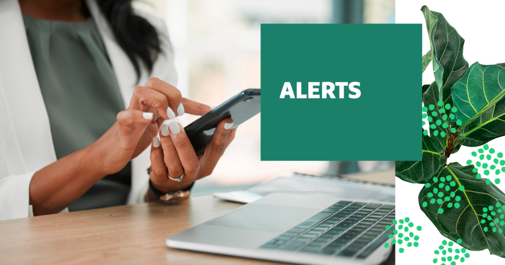 Alerts - Grow Financial
