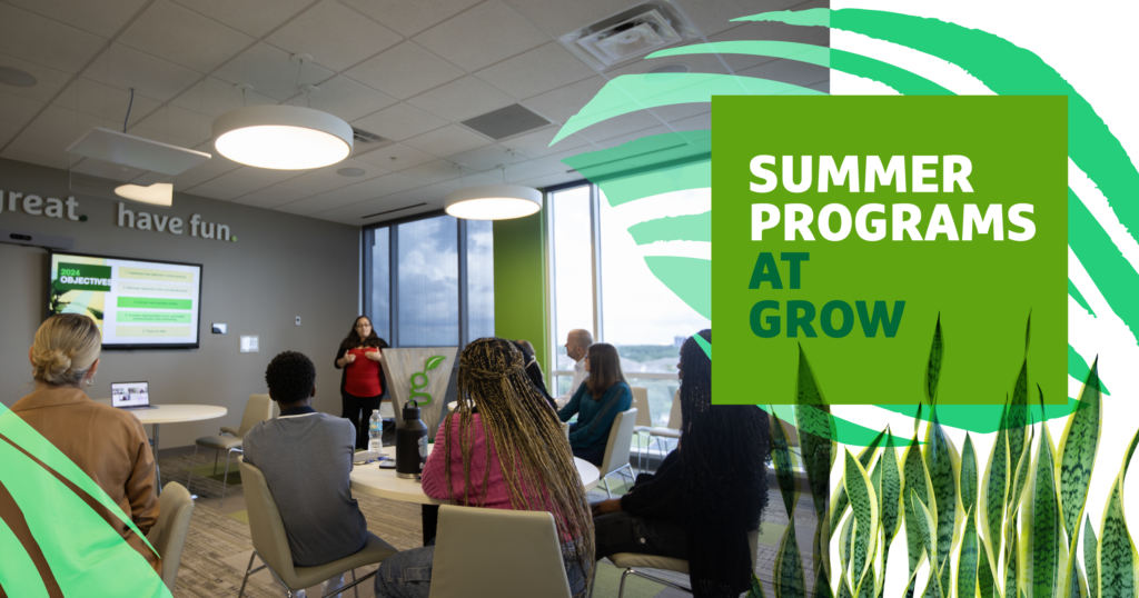 Grow Hosts Think Big for Kids Interns - Grow Financial